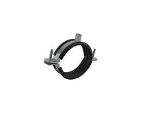 China Rubber Lined Hose Clamp Cushion Rubber Tube Clamp for sale