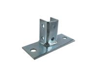China Unistrut Angle Brackets 45 Degree 90 Degree 4 Hole Stainless Steel Strut Channel Fitting for sale