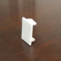 China 1 1 2 Inch Square Plastic End Caps For Aluminium Tubing Extrusion for sale