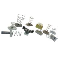 China c channel nut m6 m8 m10 m12 m16 Carbon Steel Long Spring Wing Nut for sale