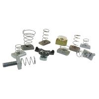 China Hot Dip Galvanized Spring Loaded Wing Nut For Construction Channel Steel 1/2