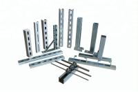 China Half Slotted Metal Framing Strut Channel Unistrut 41x41 for sale