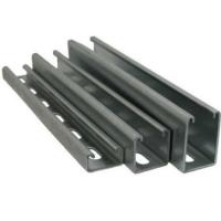China Half Slotted Metal Framing Strut Channel Unistrut 41x41 for sale