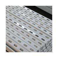 China perforated strut channel 10 ft 20 ft unistrut Surface Pre galvanized Carbon steel Q235 for sale