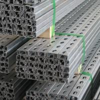 China Heavy Duty Slotted Angle Steel Channel Section for sale