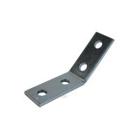 China Standard Base Plate Steel Frame Connection Fitting For Channel 15-20Kg for sale