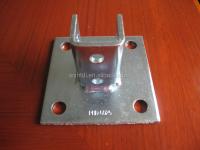 China Standard Steel Channel Post Base Accessories C Channel  1-5/8