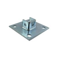 China Standard Steel Channel Post Base Accessories C Channel  1-5/8
