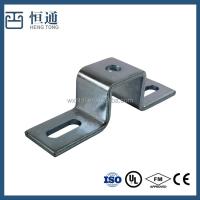 China Unistrut 4 Hole 90 Bracket Degree Flat C Channel Fittings for sale