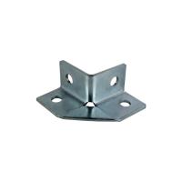 China Strut Fitting Galvanized Mild Steel Strut Channel Post Base U Channel Fittings for sale