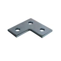 China 4 Hole 45 Degree Angle Bracket Carbon Steel Channel Fittings for sale