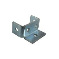 China 6x6 4x4 Surface Hot Dip Galvanized Steel Post Base For Concrete Aluminium Channel Fittings for sale