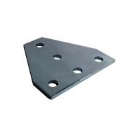 China 4 Hole Flat Straight Strut Bracket Unistrut Bolt Nut Stamping Plate Connector L T Shaped for sale