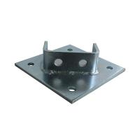 China Unistrut 90 Degree Angle Strut Bracket Perforated Unistrut C Channel for sale