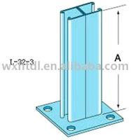 China Wall Cantilever Support Bracket Steel Building Hanging Rail Roller 1200mm 1000mm for sale
