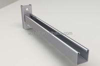 China Double Channel Cantilever Arms Galvanized Strut Channel Bracket Shelf for sale