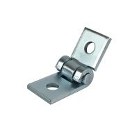 China Anti Vibration Pipe Clips Surface Treatment Zinc Plating 102x102x6mm for sale