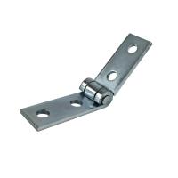 China Anti Vibration Pipe Clips Surface Treatment Zinc Plating 102x102x6mm for sale