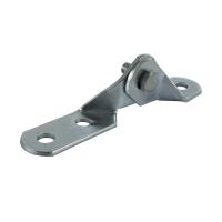 China 41x52x6mm Anti Vibration Clamps Industrial Carbon Steel Fasteners for sale