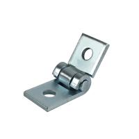 China Blue White Zinc Galvanized Anti Vibration System Clamps Steel Fastener for sale