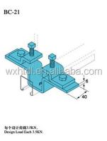 China Adjustable Side Beam Clamp Clip For Electrical Box Conduit for sale
