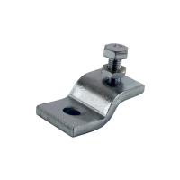 China Square Zinc Beam Clamp Blue White Stamping Parts U Form Bolt Steel Strut for sale