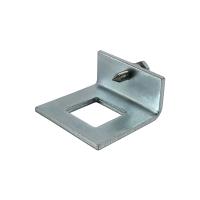 China Square Zinc Beam Clamp Blue White Stamping Parts U Form Bolt Steel Strut for sale