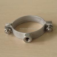 China Spring Split Ring Pipe Securing Clamp Hanger for sale