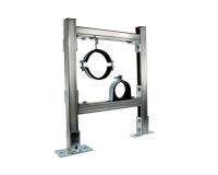 China Rubber Sleeve Pipe Clamps Hangers Split 90 Degree for sale