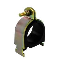 China Copper Air Compressor Hose Pipe Clamps 59-62mm 2 Inch Gi Saddle Clamp for sale