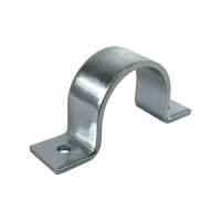 China Copper Air Compressor Hose Pipe Clamps 59-62mm 2 Inch Gi Saddle Clamp for sale