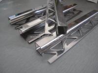 China Custom 316 Stainless Steel Trim Profile Flat With Protection Film 2.5m Length for sale