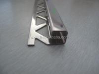 China Custom Stainless Steel Trim Ceramic Tile Trim Corner Edge 90 Degree 10mm 12mm for sale