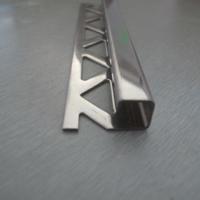 China Decorative Stainless Steel Trim Tile Corner Trim 20mm 8mm for sale