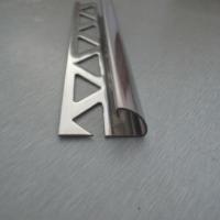China Decorative Stainless Steel Trim Tile Corner Trim 20mm 8mm for sale
