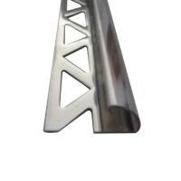 China Outside Stainless Steel Tile Corner Trim Polished Brushed Surface Modern Style Metal for sale