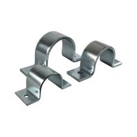 China 6 Inch 4 Inch Steel Pipe Saddle Clamp Strap for sale