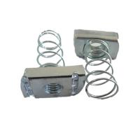 China M10 M12 Carbon Steel Spring Clip Nut for Channel Steel for sale