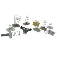China M10 M12 Carbon Steel Spring Clip Nut for Channel Steel for sale