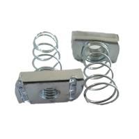 China M10 M12 Carbon Steel Spring Clip Nut for Channel Steel for sale