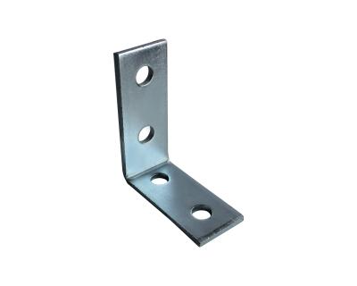 China Electrical Galvanized Angle Fittings Carbon Steel 6mm Thickness for sale