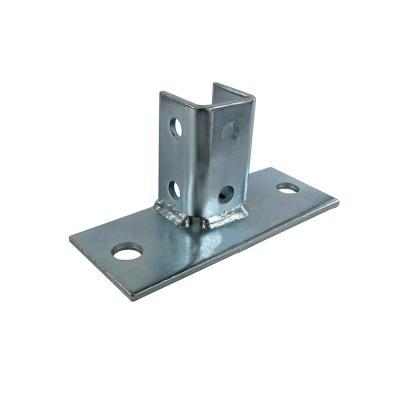 China 6mm Carbon Steel Q235 Base Fittings with Galvanized Finish for sale