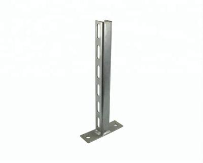 China 6mm 8mm 12mm Plate Thickness Cantilever Arm Bracket Channel Bracket with Custom Length Options for sale