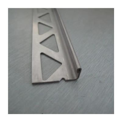 China 304 Stainless Steel L-Shape Tile Trim Profile with High Corrosion Resistance for Decorative Tile Edging for sale