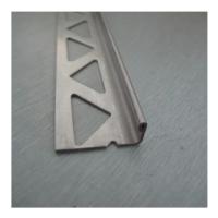 China 304 Stainless Steel L-Shape Tile Trim Profile with High Corrosion Resistance for Decorative Tile Edging for sale