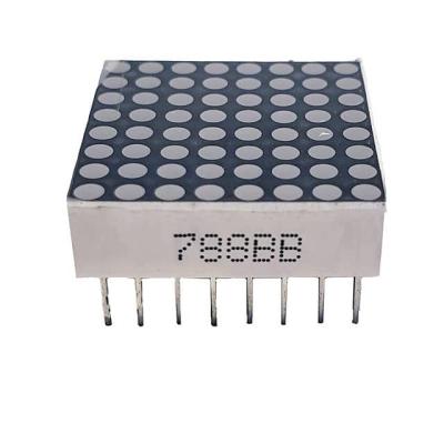 China PART 8X8 20 MM BLUE LED MATRIX for sale