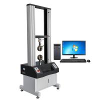 China Plastic Servo Hydraulic Strength Tensile Testing Machine Desktop Tester for sale