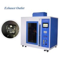China Manual Vertical Flame Test Chamber for Plastic Combustion 220V for sale