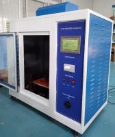 China Digital Glow Wire Electric 45 Degree Flammability Tester Chamber For Electronic Components for sale
