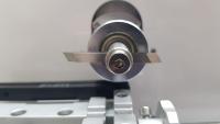 China Electric Rubber Testing Equipment Prototype V Notch Cutter Machine 220V for sale